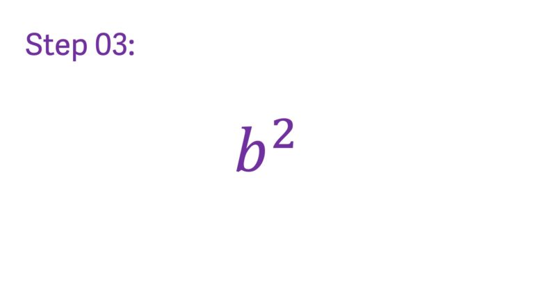 expand perfect squares in simple steps